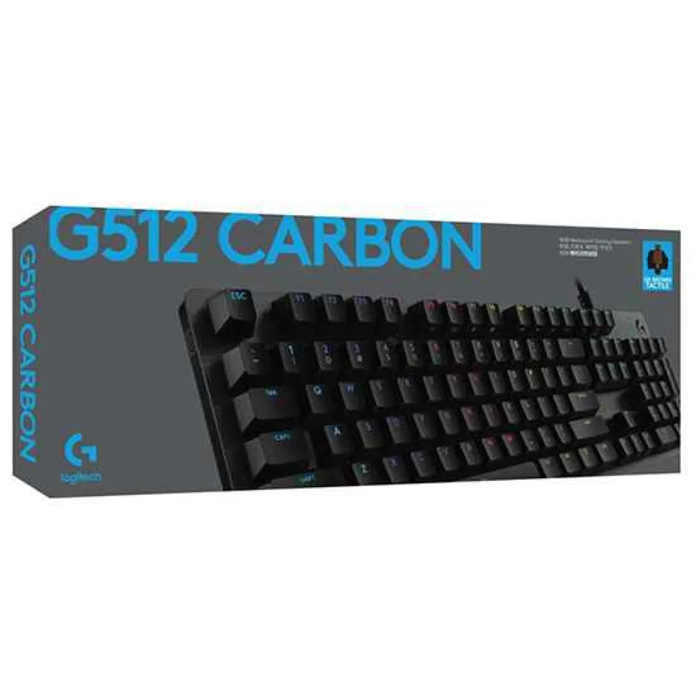 Logitech G512 Brown Switch Gaming Mechanical Keyboard Silver| Techinn
