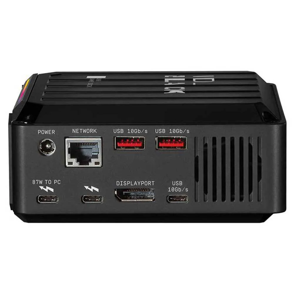 WD D50 Game Dock WDBA3U0000NBK Docking Station Silver | Techinn