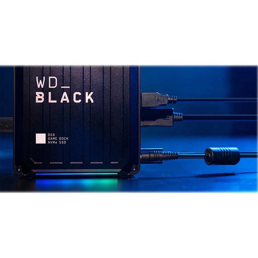 WD D50 Game Dock WDBA3U0000NBK Docking Station Silver | Techinn