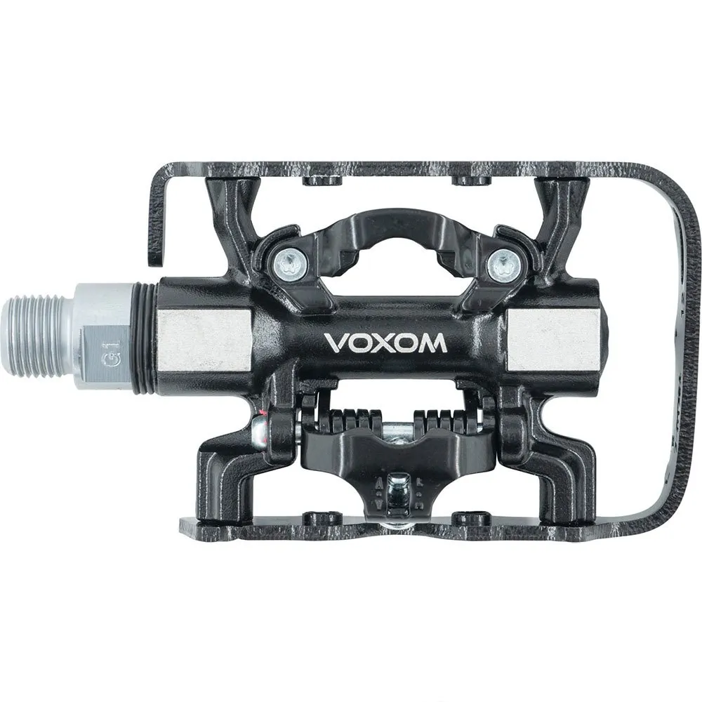 Voxom Pe18 SPD Pedals, Silver | Bikeinn