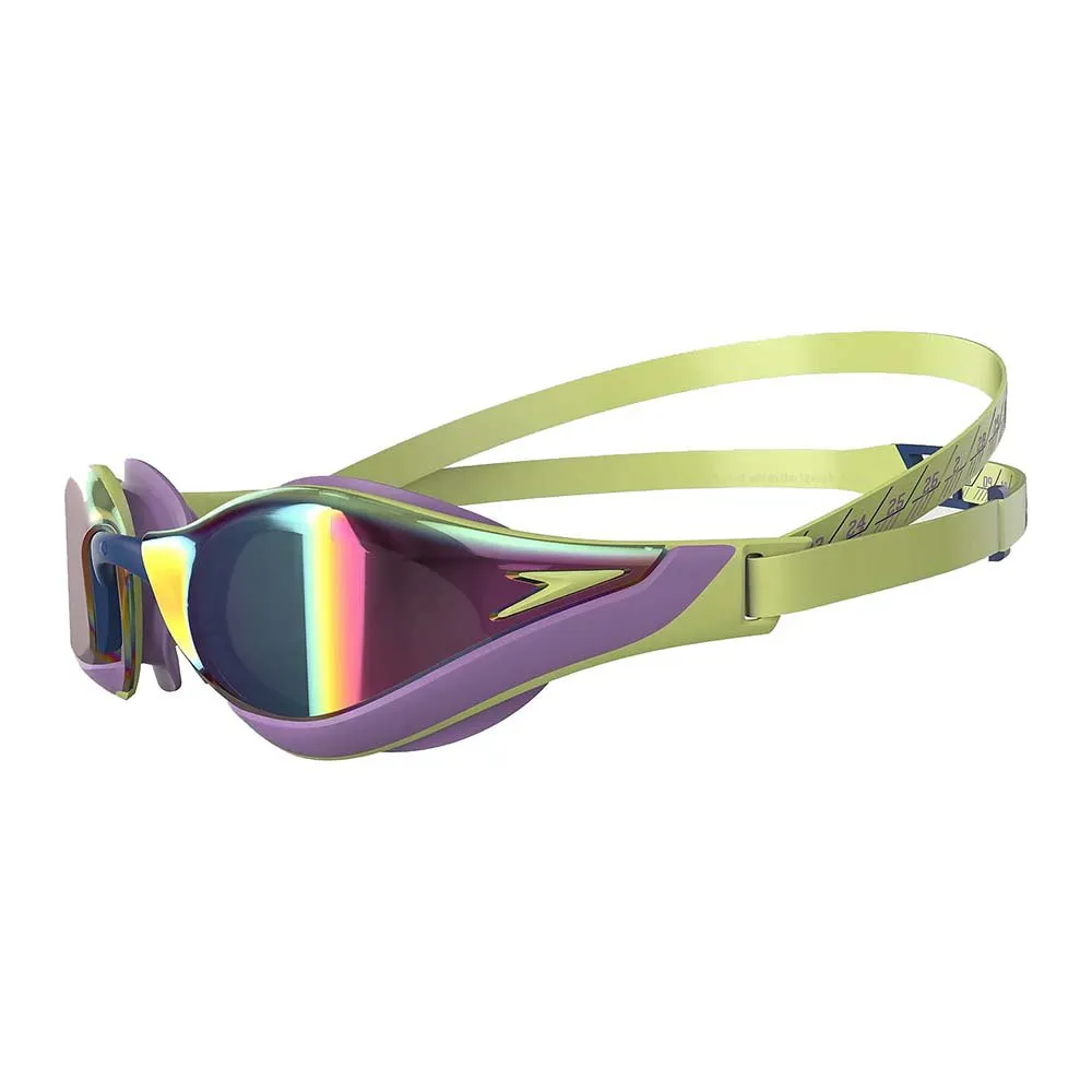 Speedo Fastskin Pure Focus Mirror Swimming Goggles Purple| Swiminn