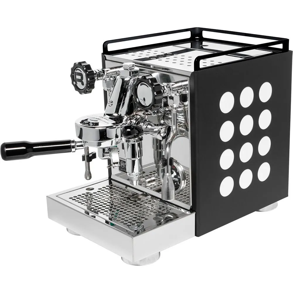 Rocket milano Cafetera Espresso EC 9155.W La Specialista Arte Plateado ...