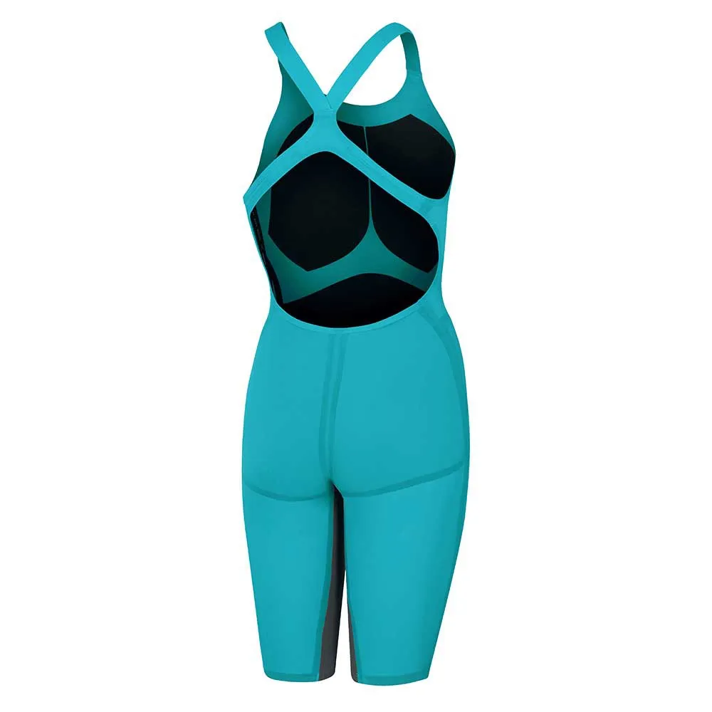 Speedo Fastskin LZR Pure Valor Kneeskin Open Back Competition Swimsuit ...