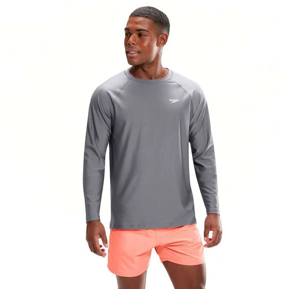 Speedo Rashguard de manga larga Gris | Swiminn