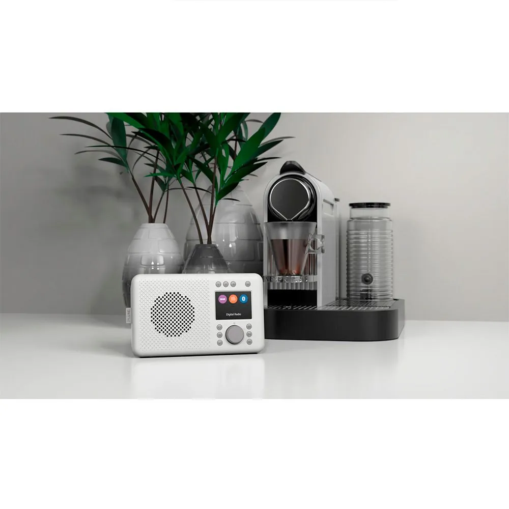 Pure Rádio Portátil Elan DAB Prateado | Techinn