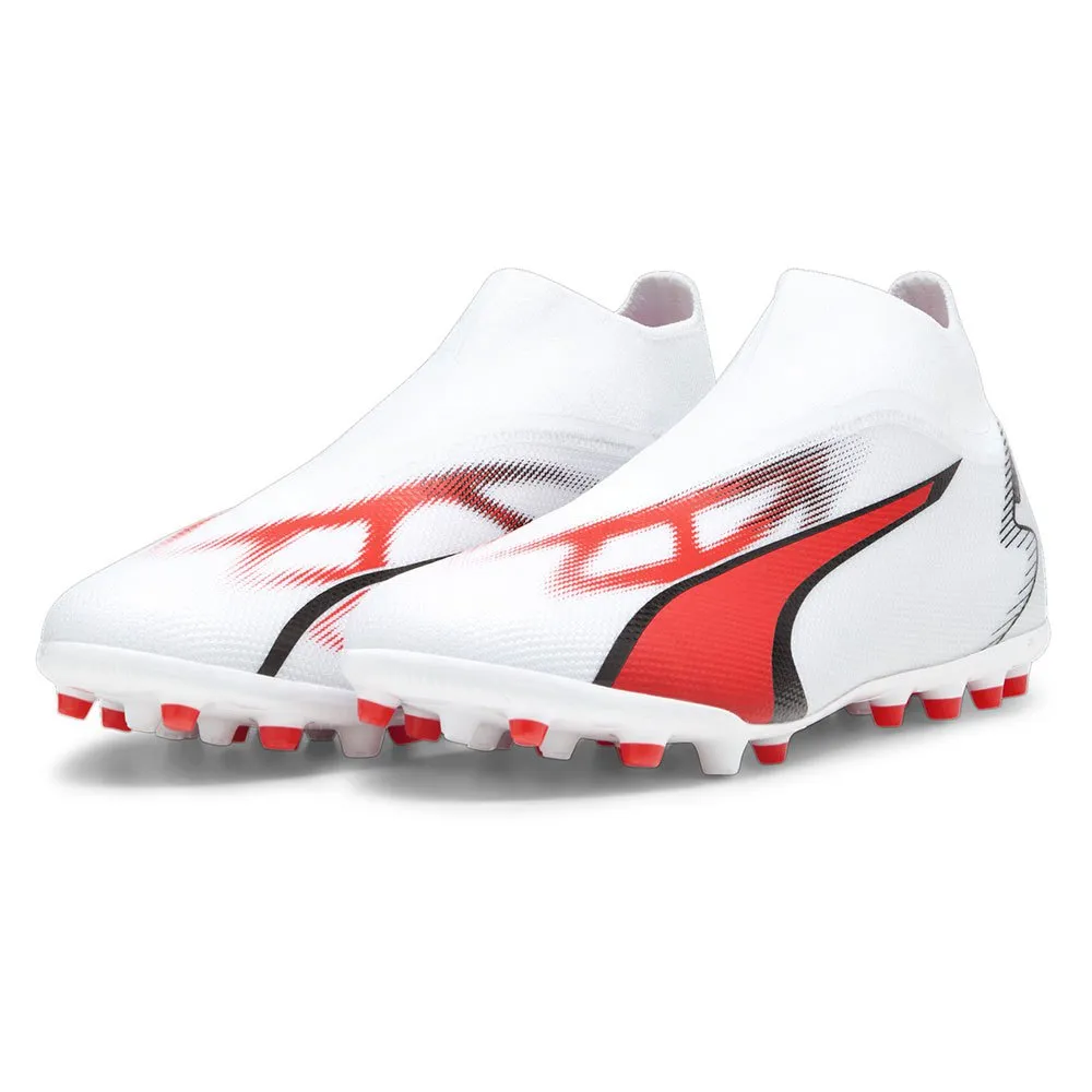 Puma Ultra Match+Ll MG Football Boots White | Goalinn