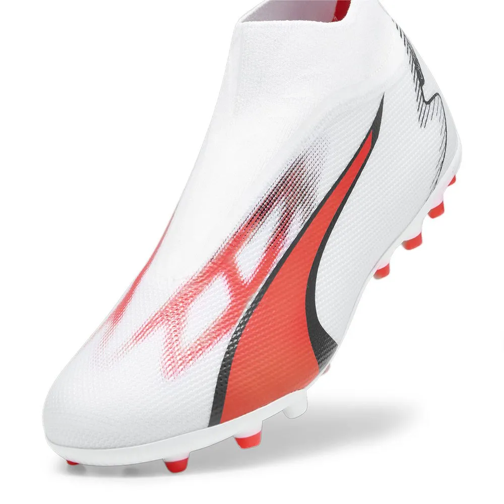 Puma Ultra Match+Ll MG Football Boots White | Goalinn