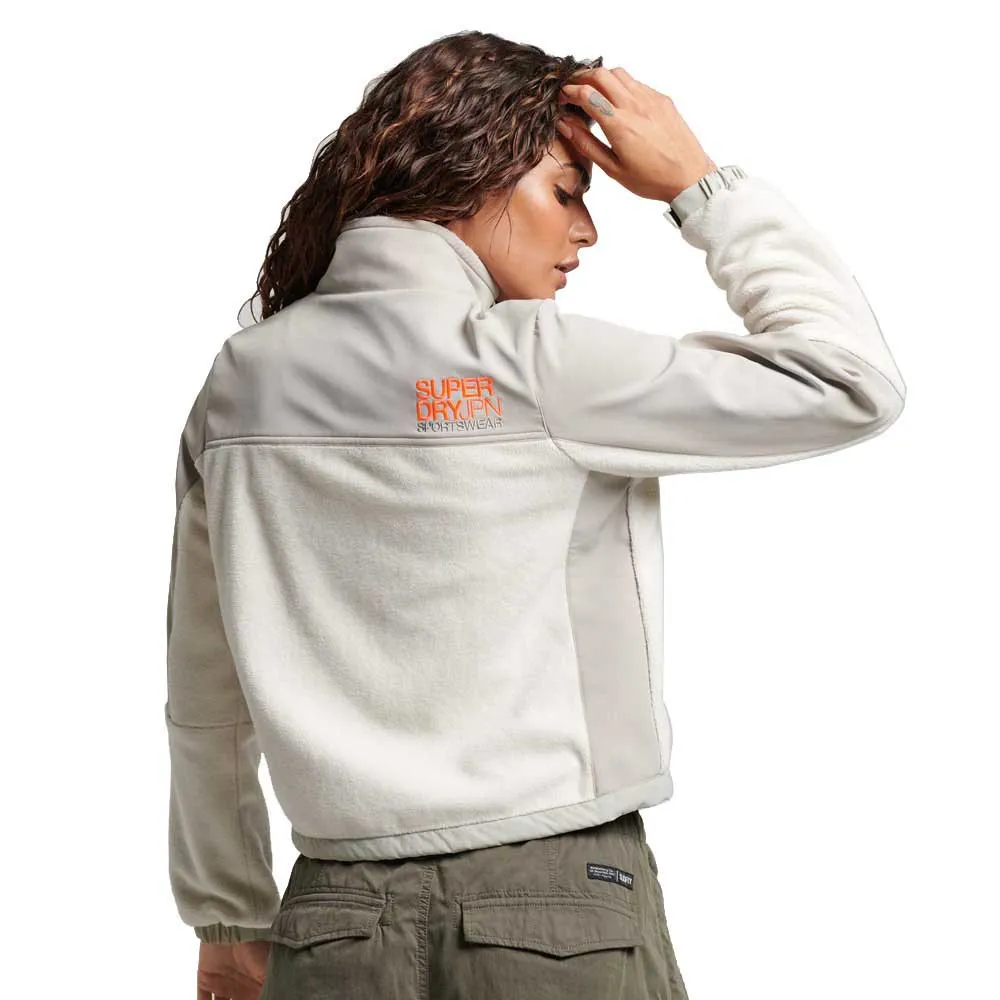 Superdry Code Hybrid Trekker jacket White | Dressinn