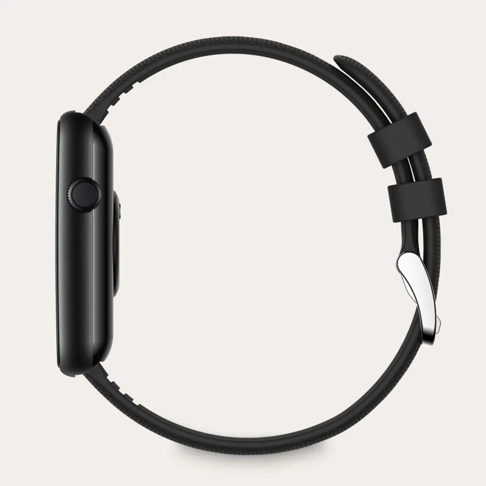 KSIX Tube Smartwatch Silver | Motardinn