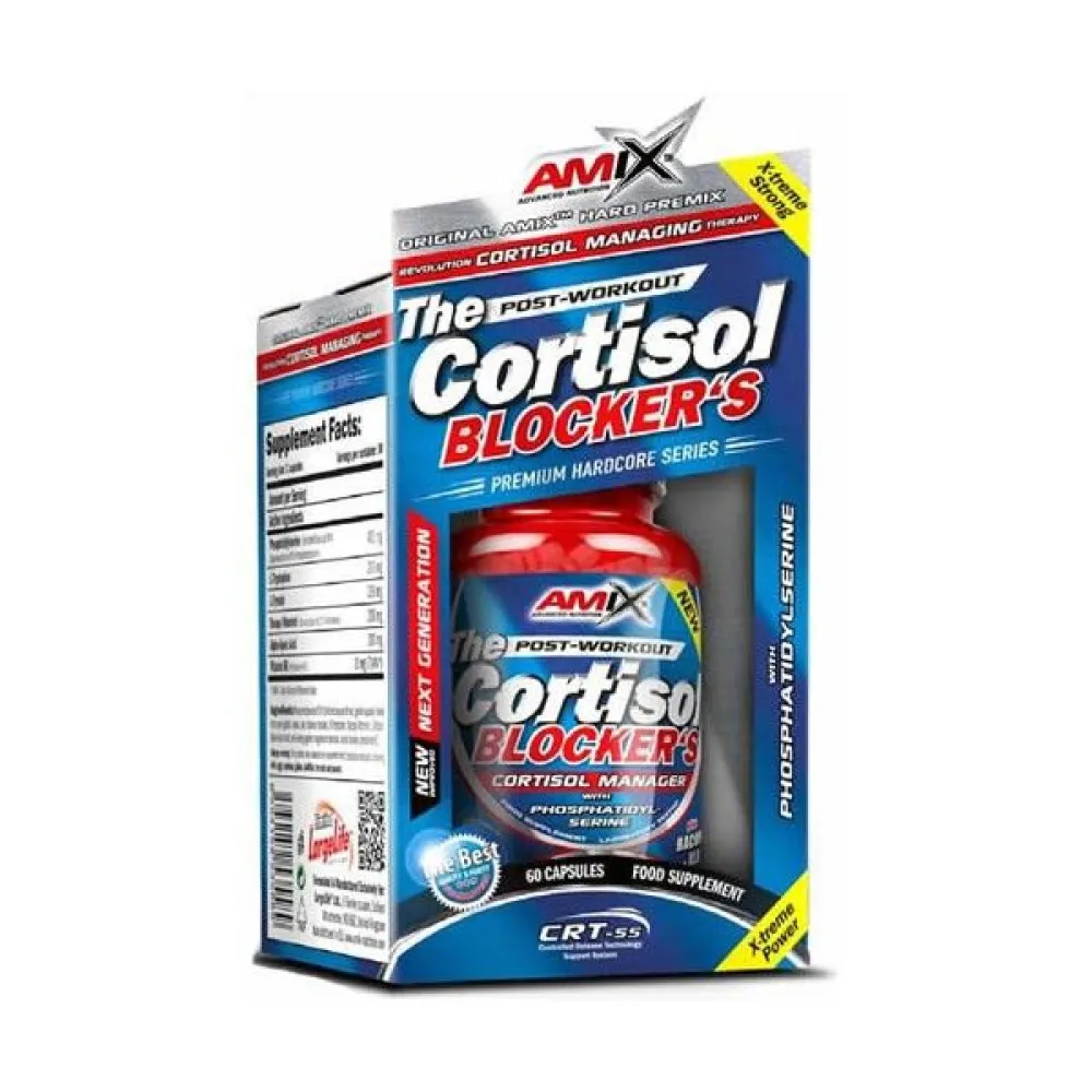 Amix Cortisol Blocker´S Kapsel 60 einheiten, Durchsichtig | Bikeinn