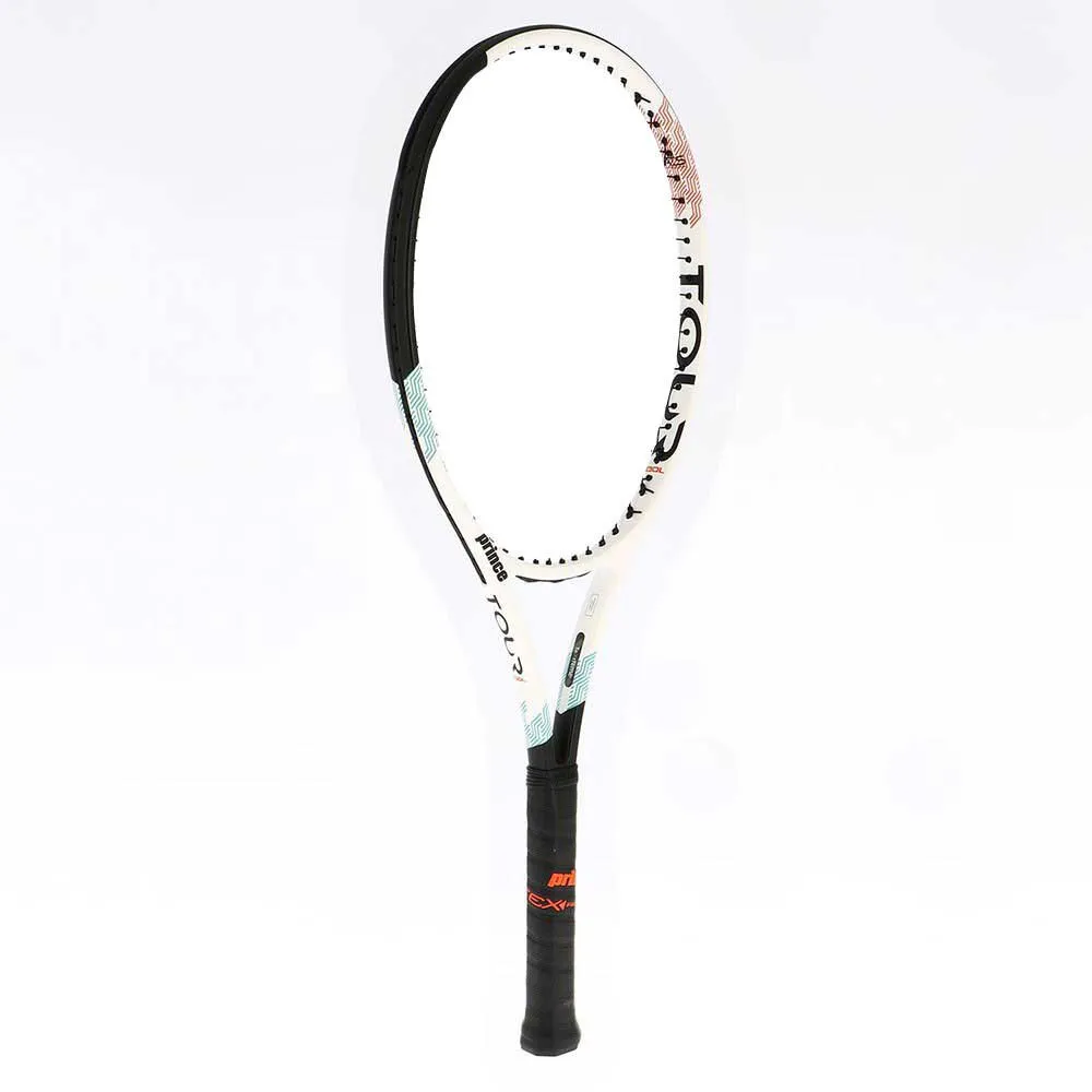 Prince TXT ATS Tour 100L Unstrung Tennis Racket Silver | Smashinn
