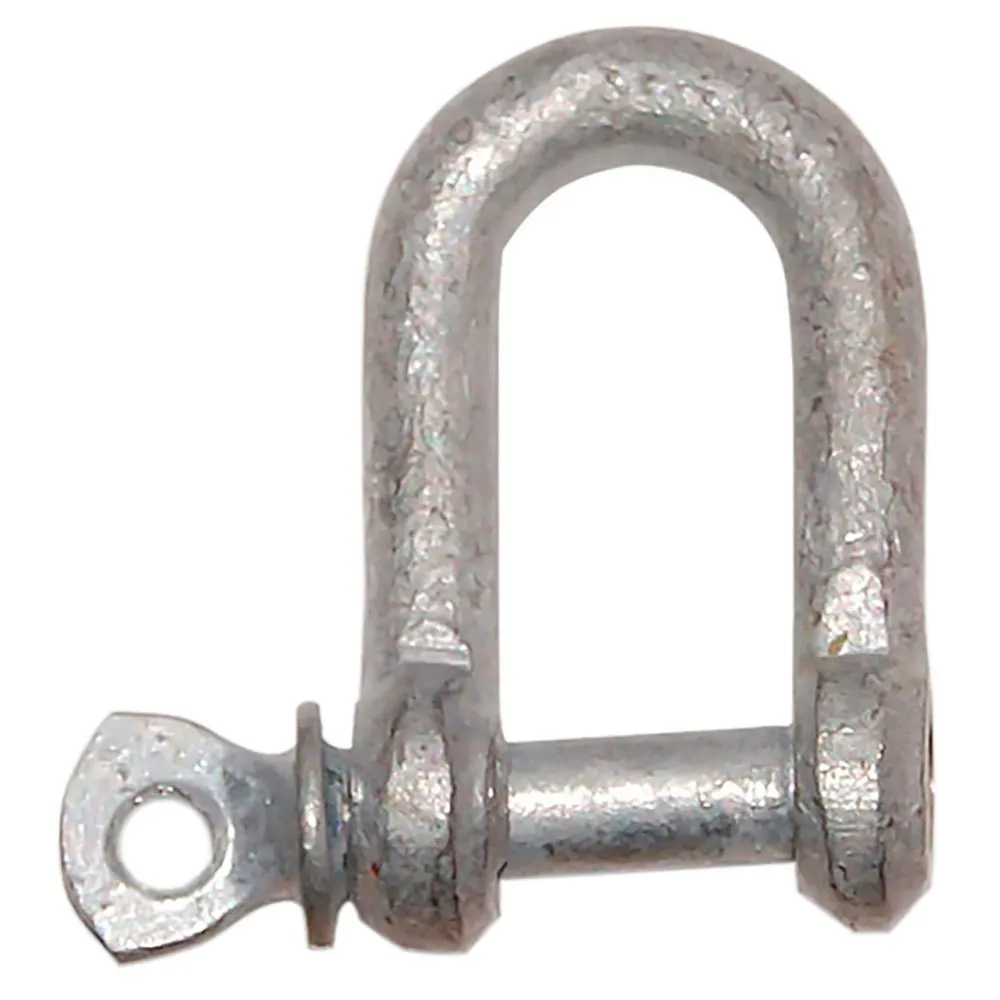 Nantong five-wood D Galvanized Shackle Silver | Waveinn