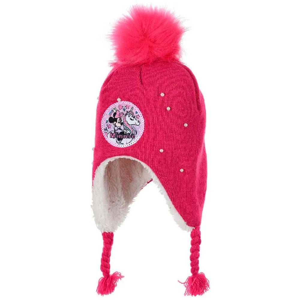 Minnie mouse Lã Peruana E Chapéu Polar Minnie Rosa | Kidinn