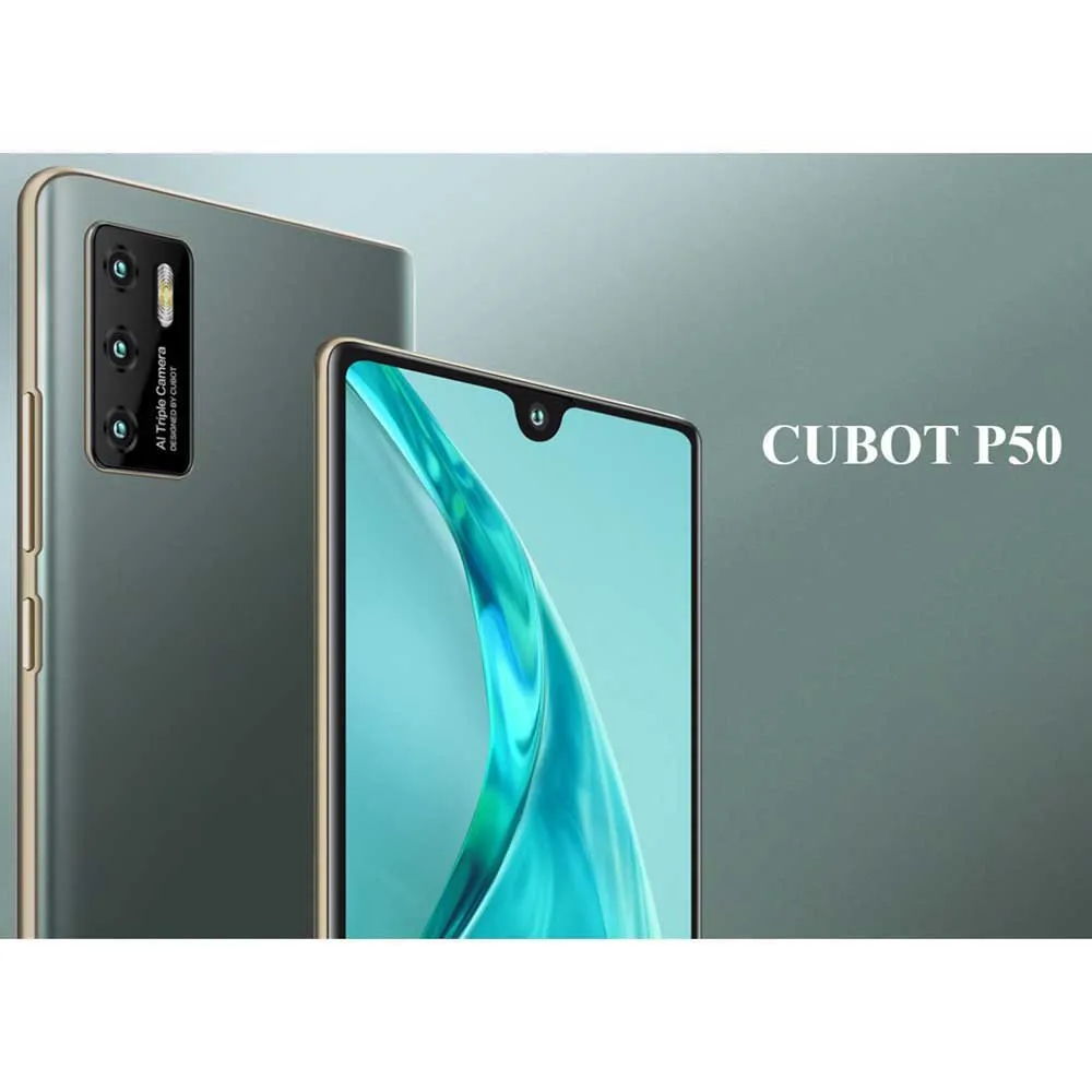 Cubot P50 6GB/128GB 6.2´´ Dual Sim Smartphone Schwarz | Techinn