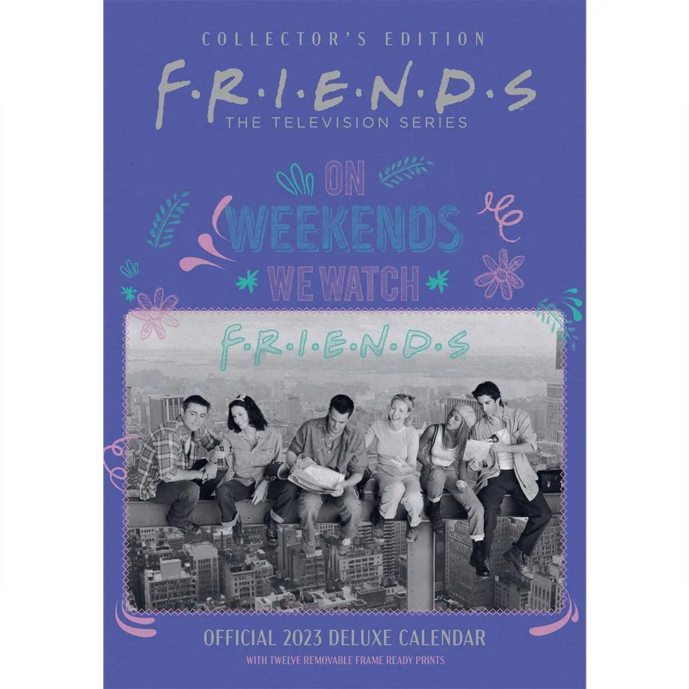 Friends 2023 A3 Deluxe Calendar | Kidinn