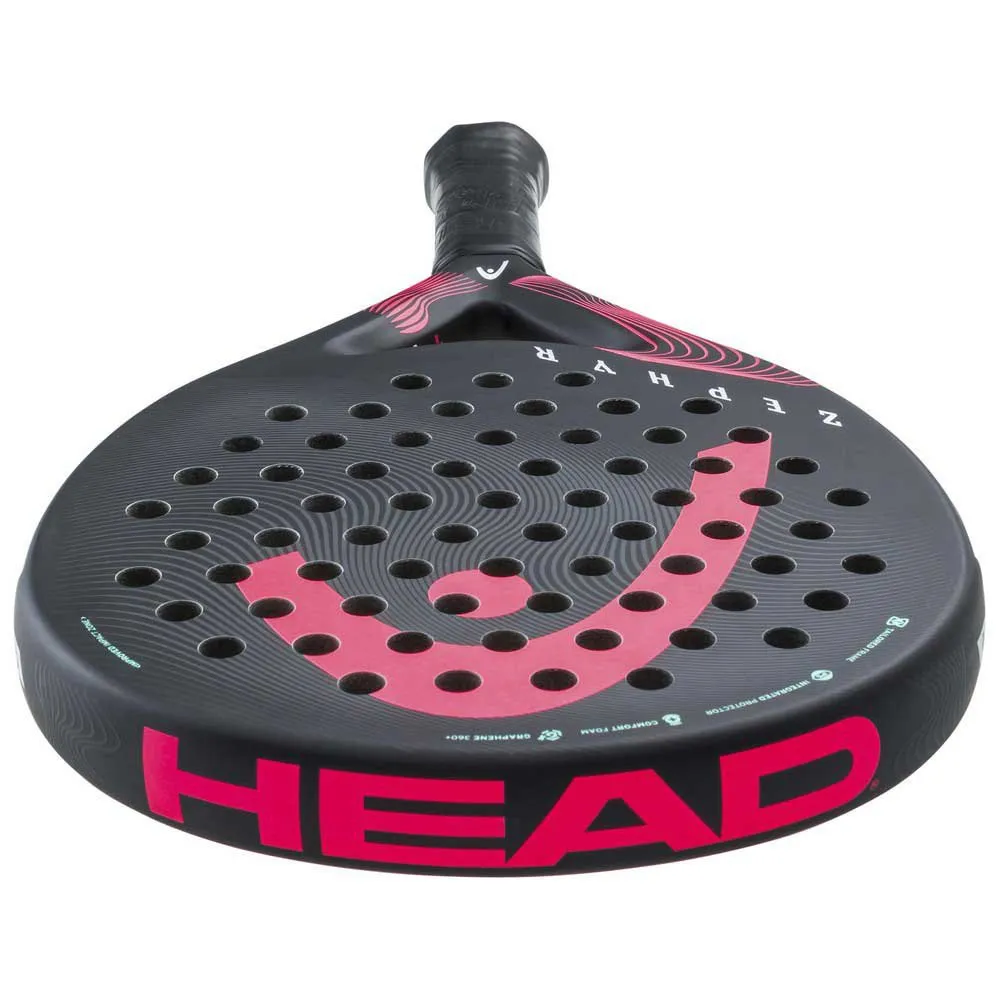 Head Zephyr 2023 padel racket Black | Smashinn