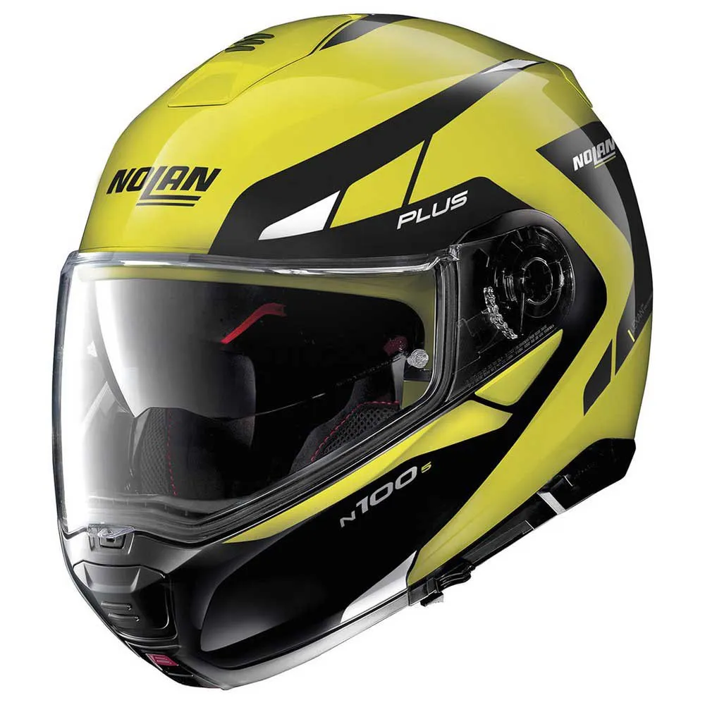 Nolan N100-5 P Milestone Modular Helmet Yellow | Motardinn