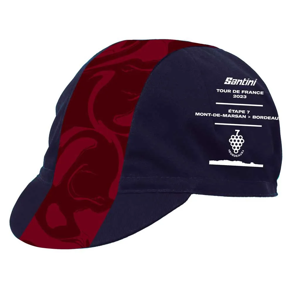 Santini Casquette Bordeaux Tour De France 2023, Violet | Bikeinn