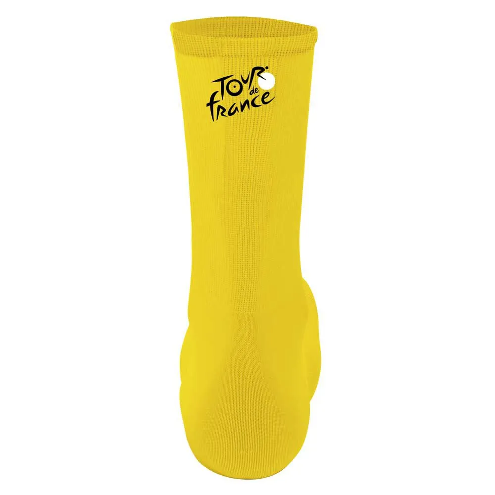 Santini Tour De France Official Overall Leader 2023 Socks, Yellow | Bikeinn