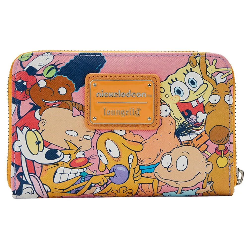 Loungefly Nick 90s Nickelodeon Wallet Multicolor | Techinn
