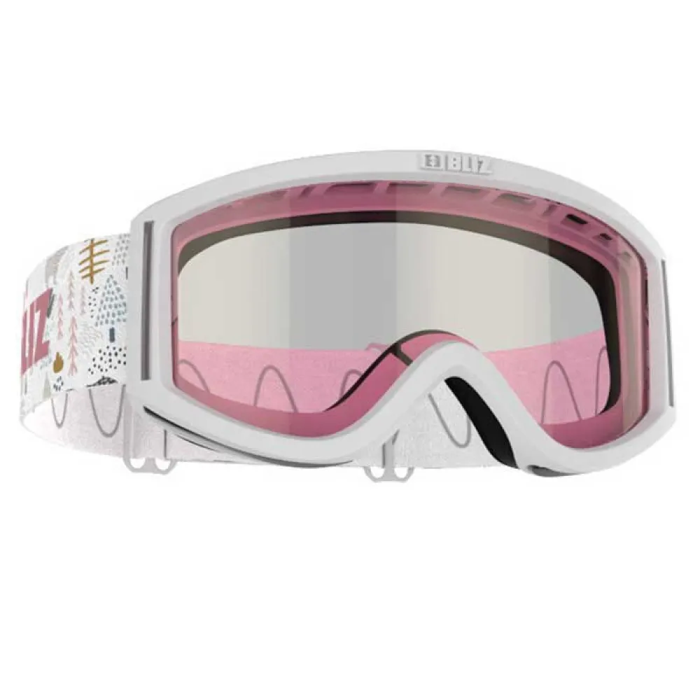 Bliz Pixie Ski Goggles White | Snowinn