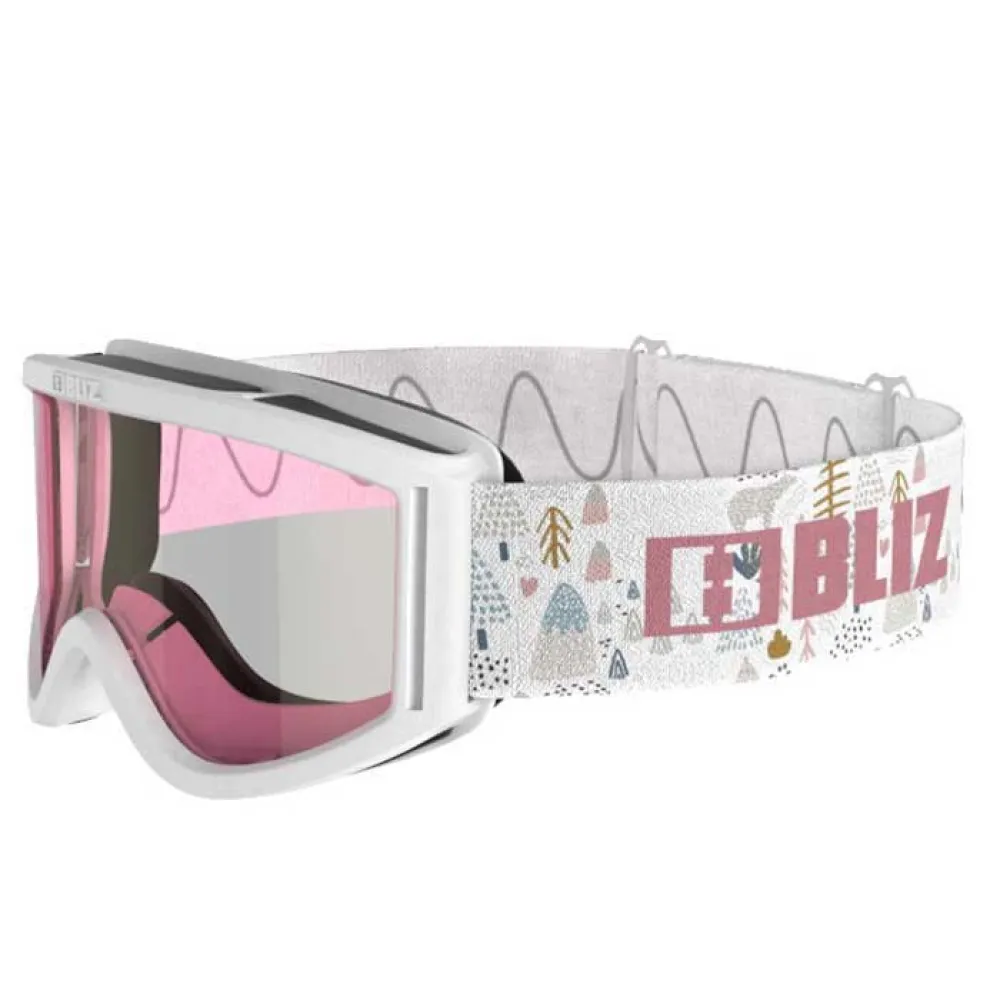 Bliz Pixie Ski Goggles White | Snowinn