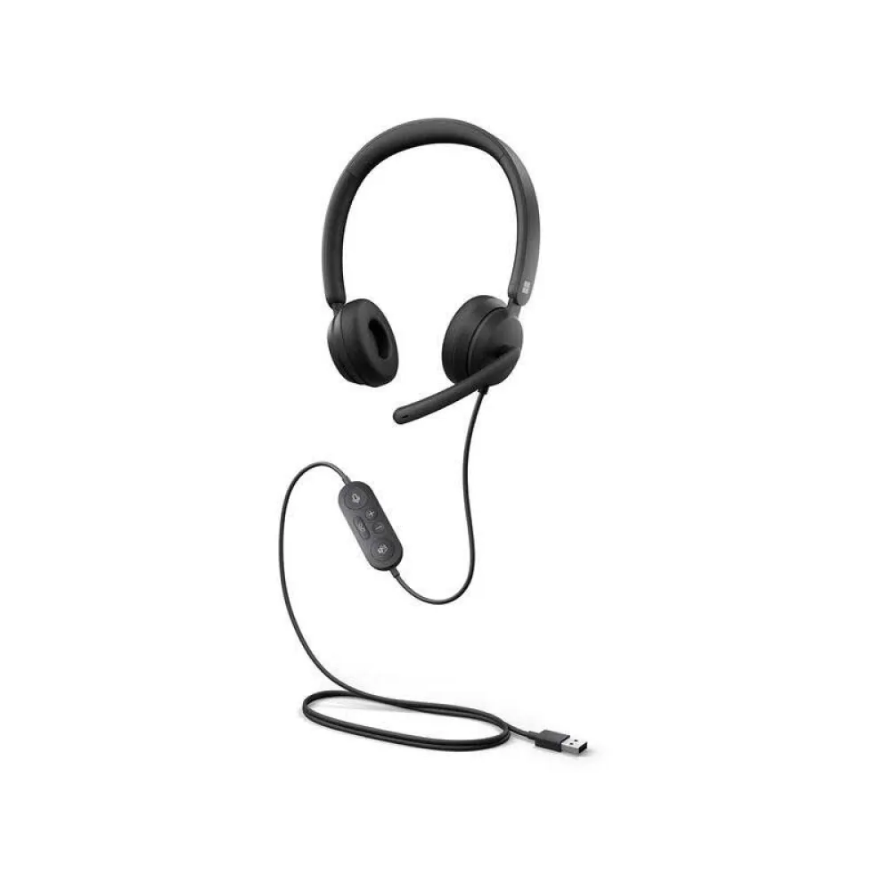 Microsoft Modern USB Headset Silver | Techinn