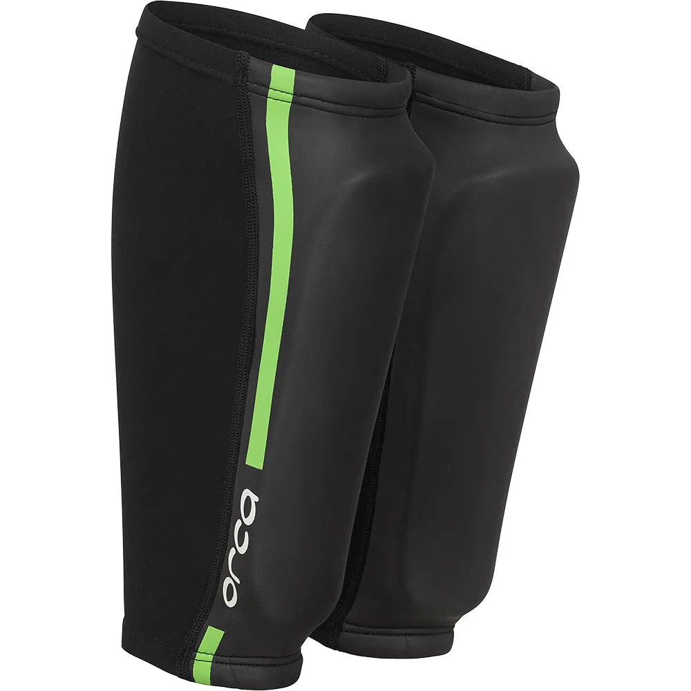 Orca Swimrun Calf Guards Black | Swiminn