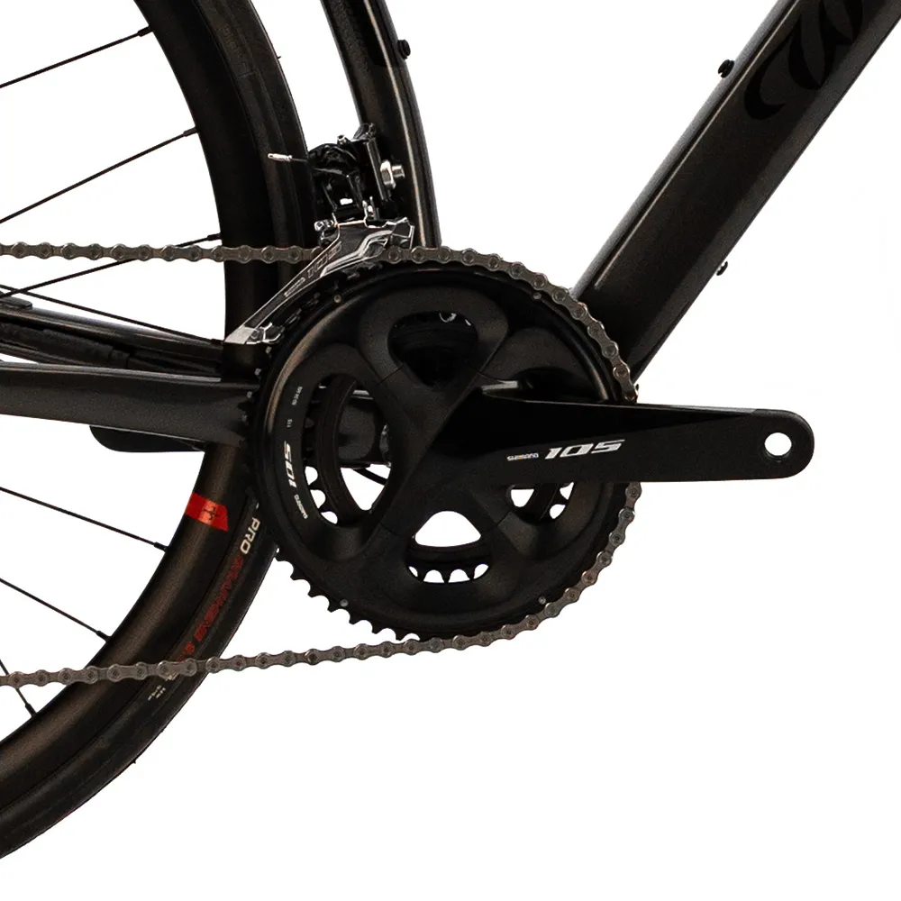 Wilier Triestina Hybrid Shimano 105 Disc electric bike, Silver | Bikeinn