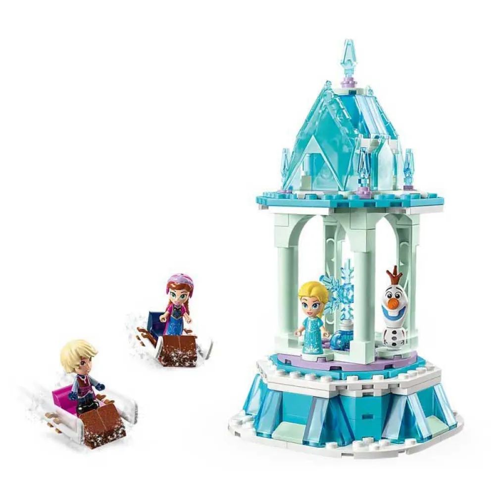Lego Anna And Elsa Magic Tiovivo Blue | Kidinn