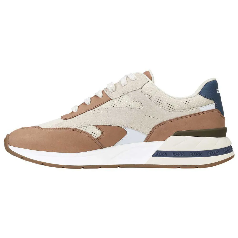 BOSS Kurt Trainers Beige | Dressinn