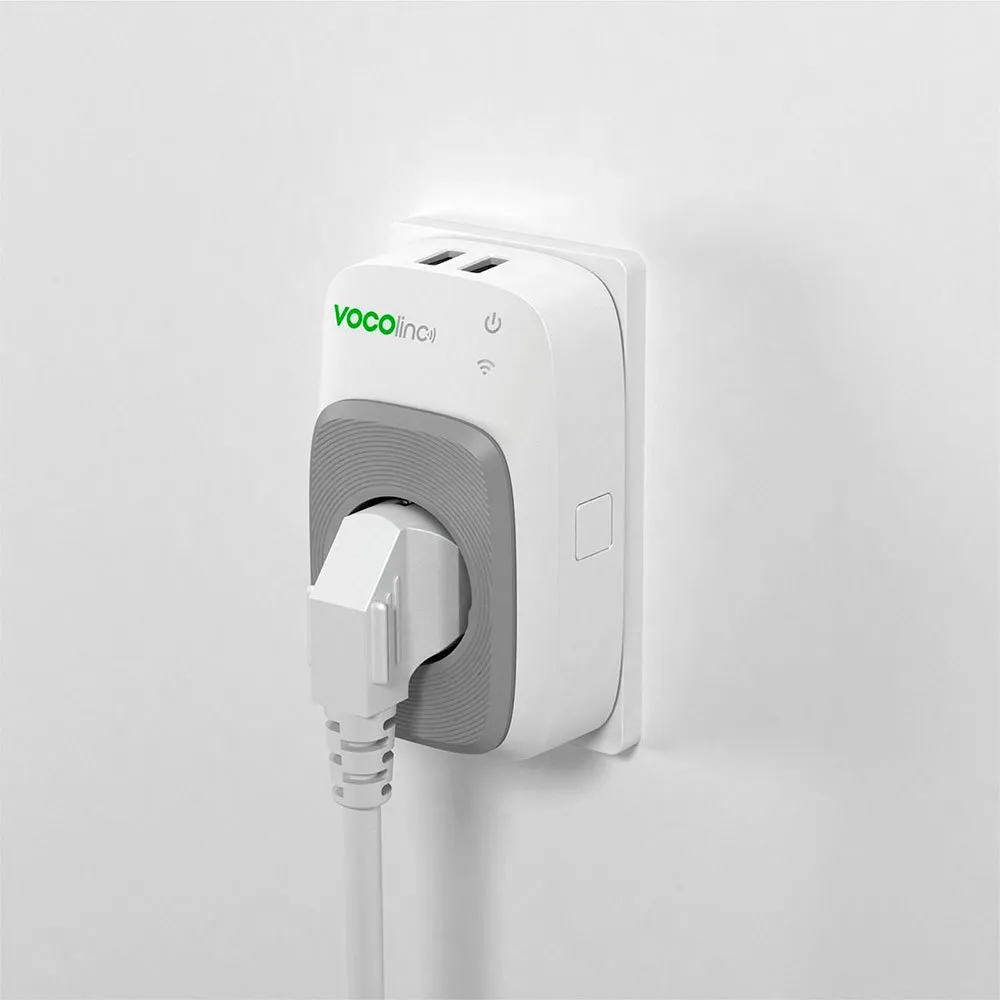 Vocolinc Smart Adapter PM5 USB-A Stecker Mit USB Weiß | Techinn