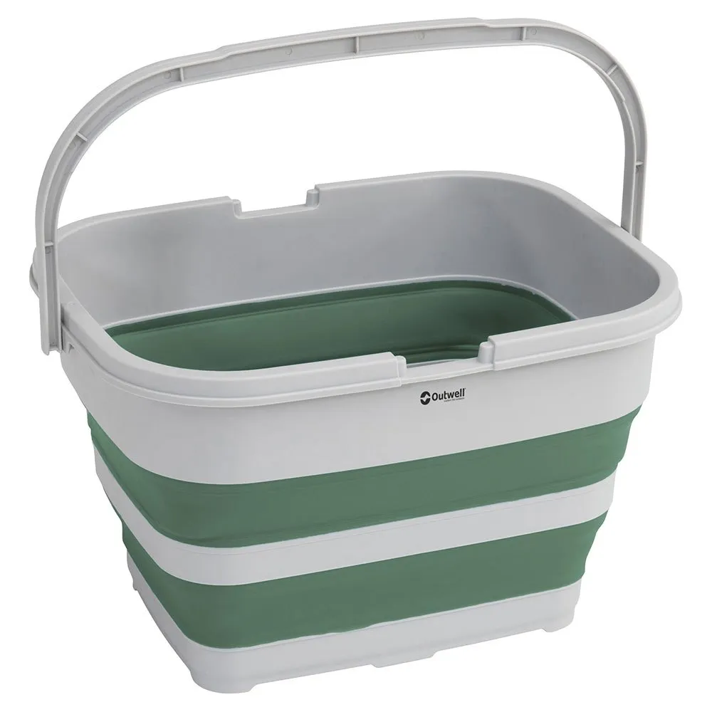 Outwell Collapsible Double Bucket Clear | Trekkinn