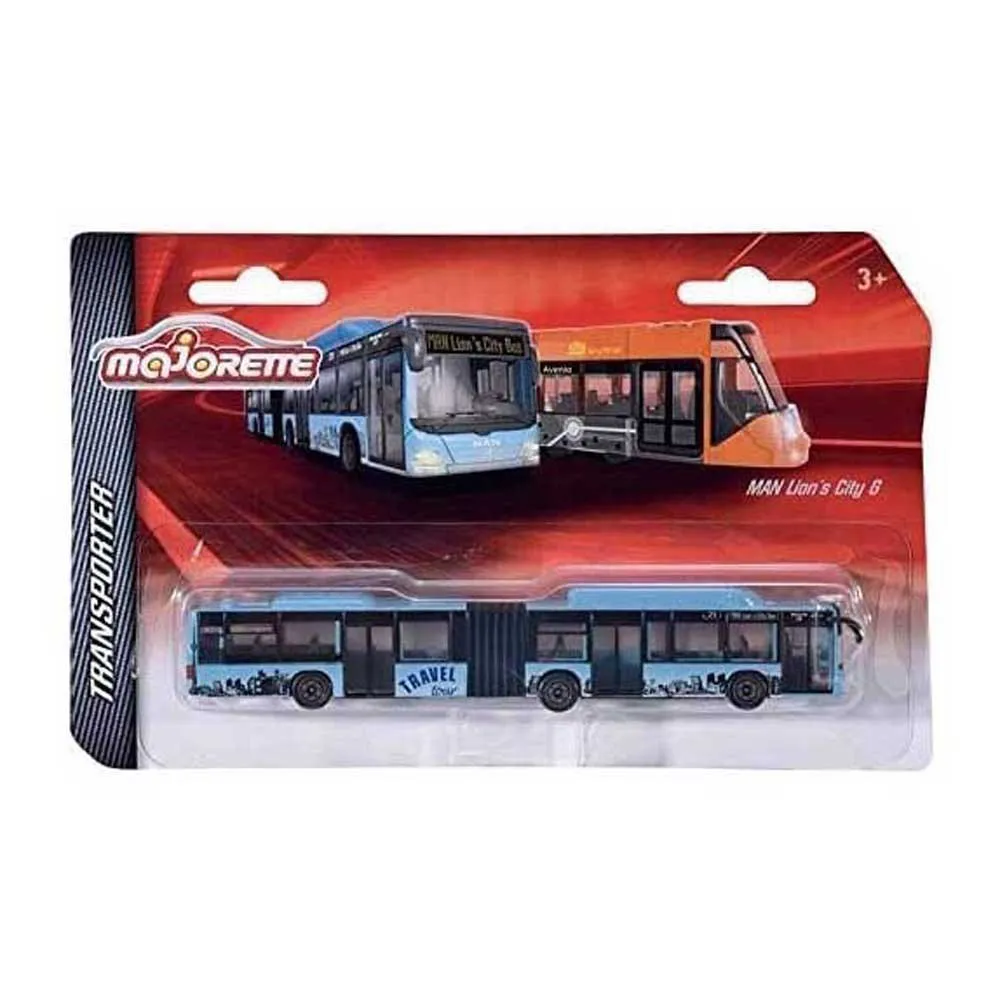 Majorette Bus/Tram 6 Assorted | Kidinn