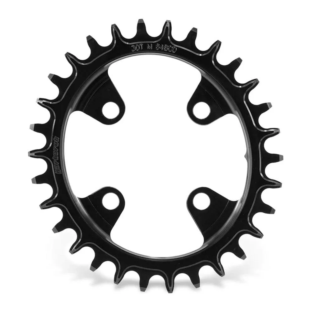 Garbaruk 64 BCD oval chainring, Silver | Bikeinn