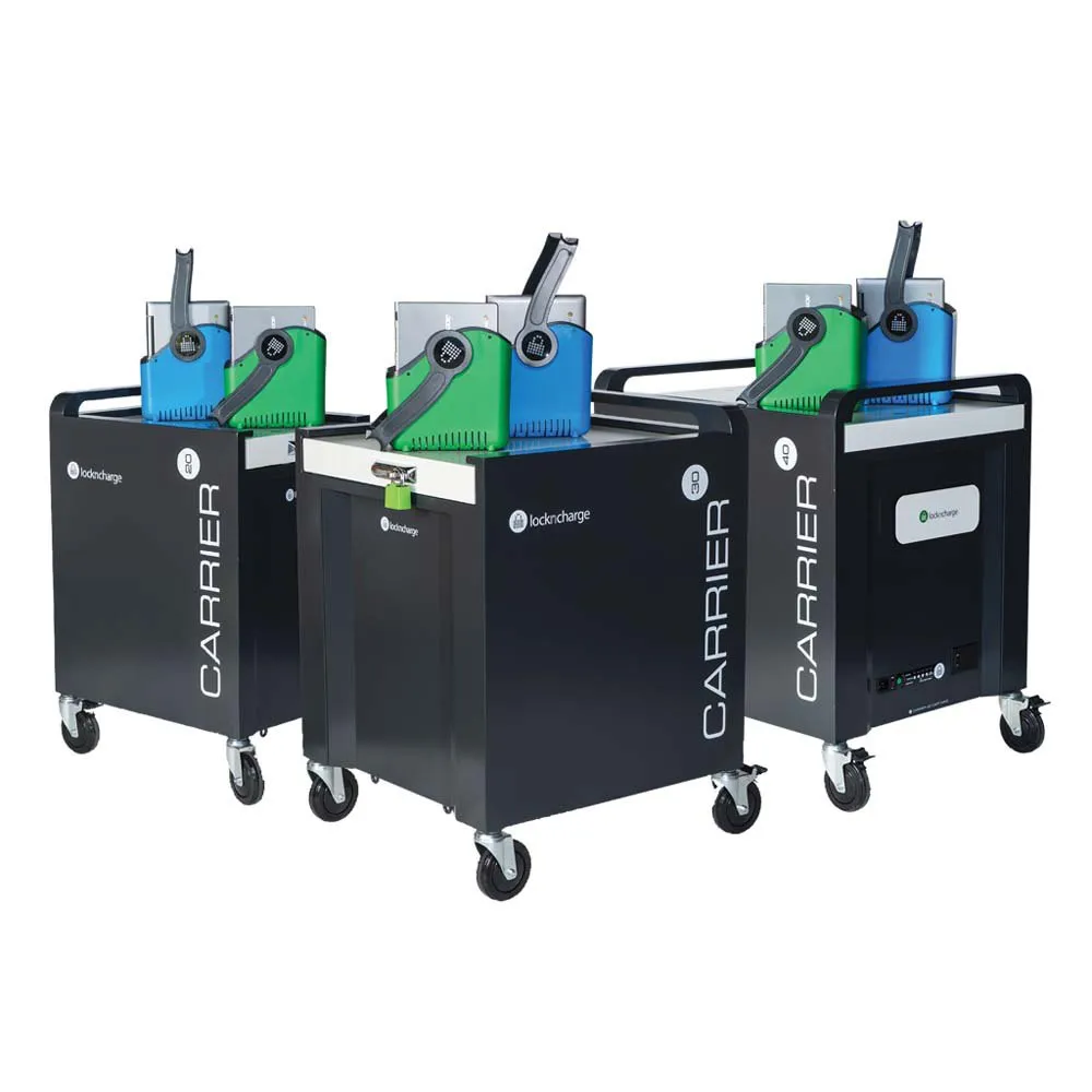 Lock n charge Carrier 30 MK5 13´´ Charging Station Silver| Techinn