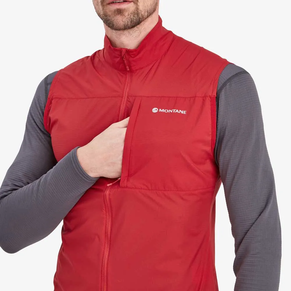 Montane Feather Lite vest Red | Trekkinn