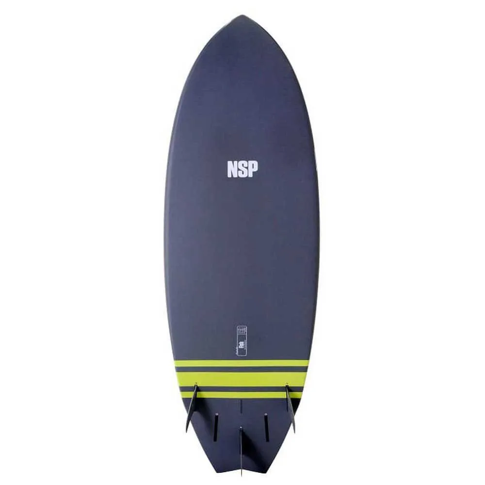 Nsp Elements HDT Fish 6´0´´ Surfboard Yellow | Xtremeinn