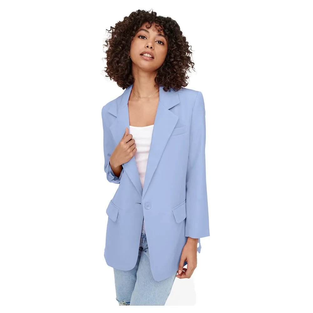 Only Lana-Berry blazer Blue | Dressinn