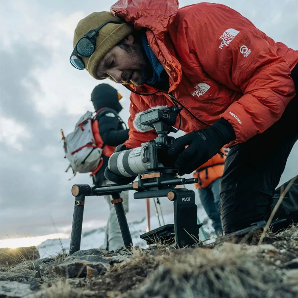 Polarpro Pivot Shoulder Rig Camera Shoulder Mount Handle Silver| Techinn