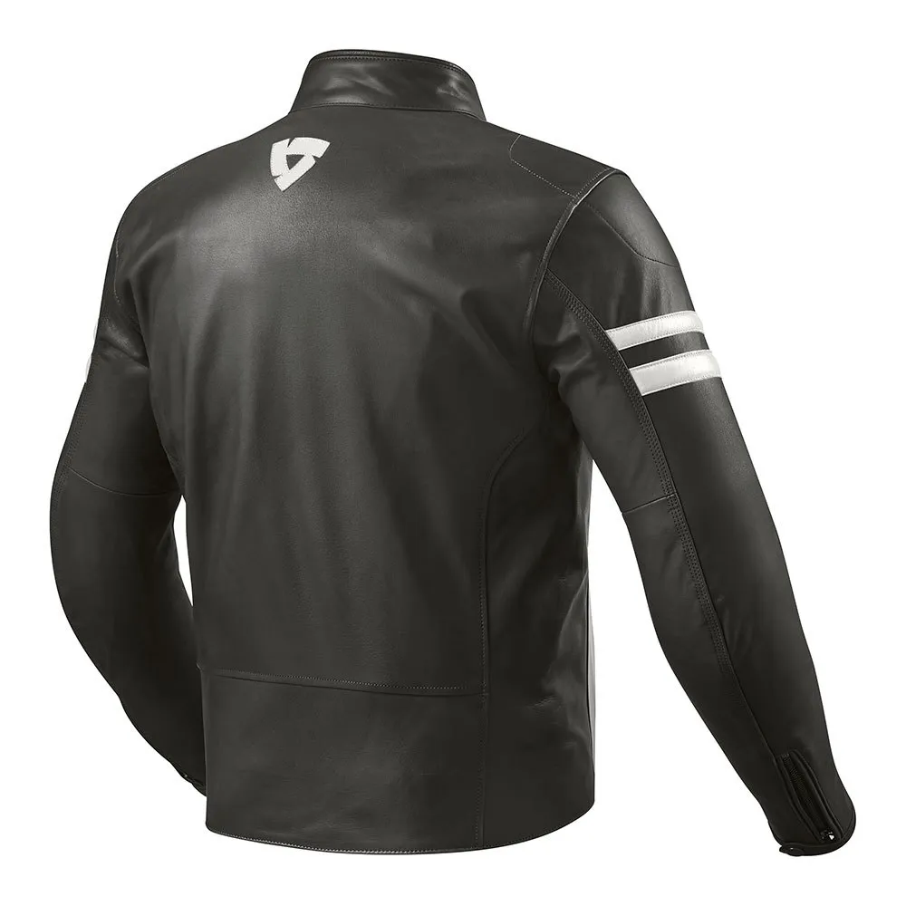 Revit Prometheus Leather Jacket Black | Motardinn