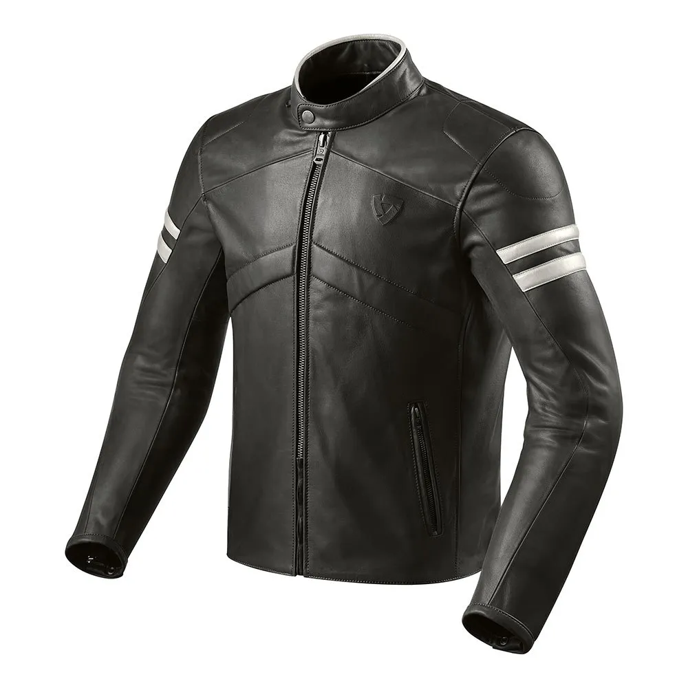 Revit Prometheus Leather Jacket Black | Motardinn