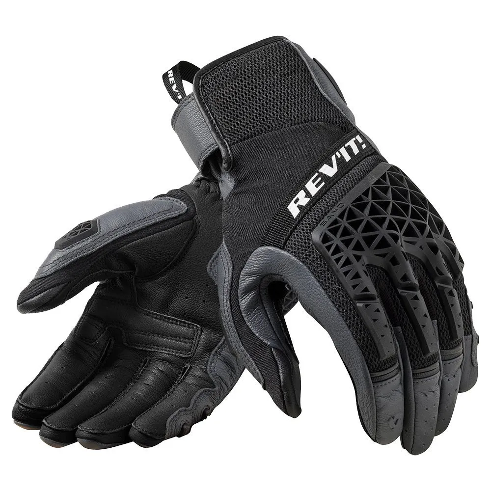 Revit Sand 4 Gloves Black | Motardinn