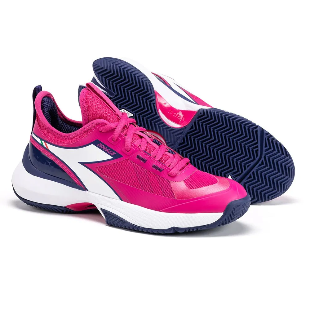 DIADORA Finale Clay Shoes Pink | Smashinn