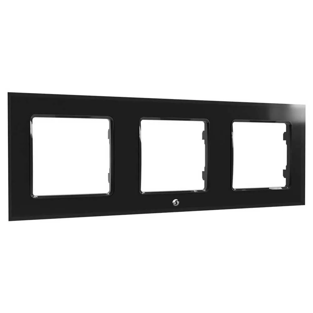 Shelly Wall Frame 3 Rosette Frame Black | Techinn