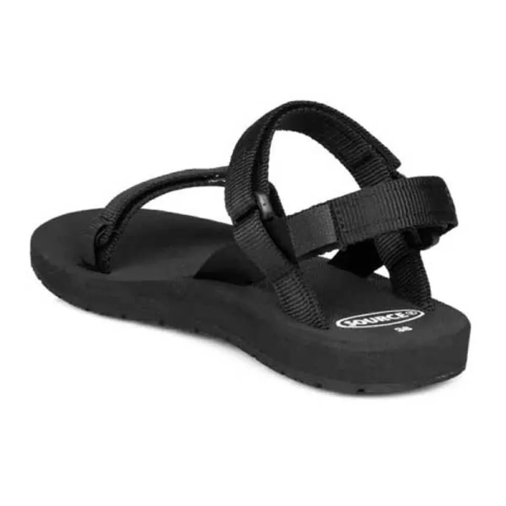 Source Classic Sandals Black | Trekkinn