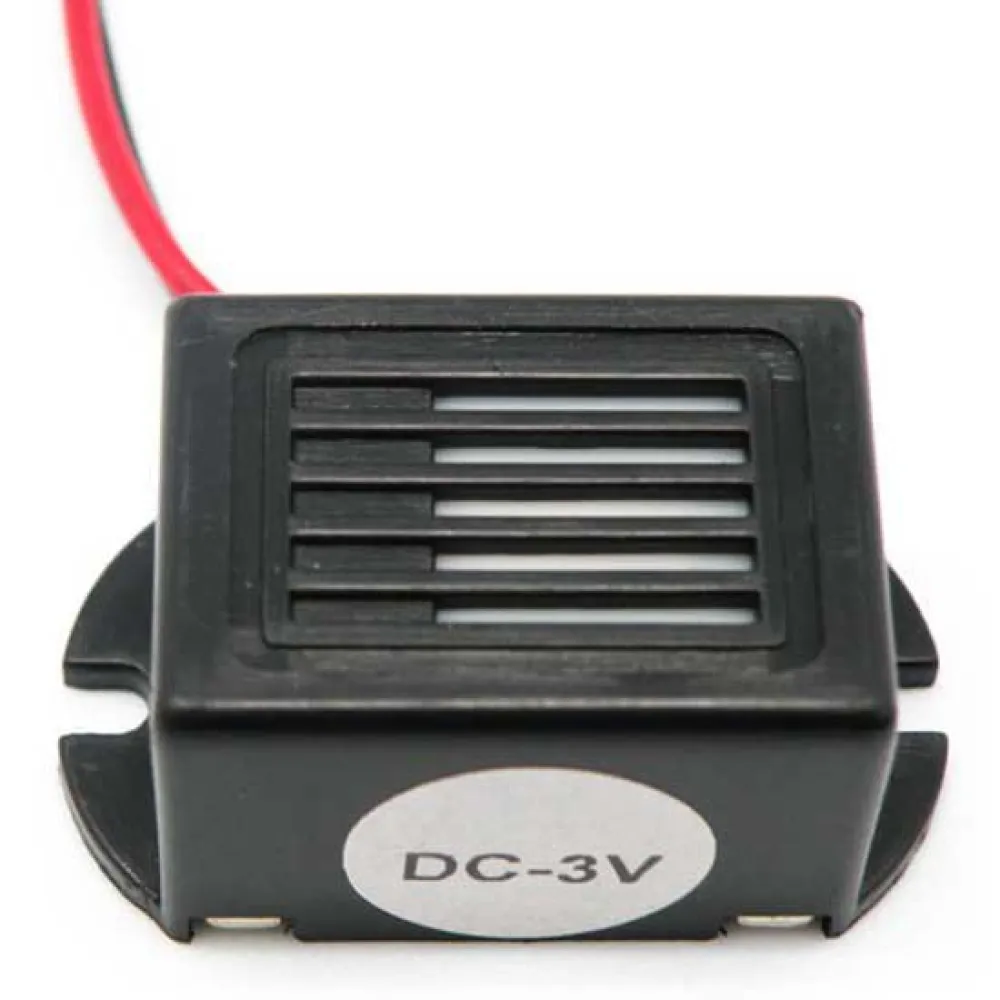 Euroconnex 85DB3V 30mA Buzzer With Cable 85DB3V 30mA Silver| Techinn