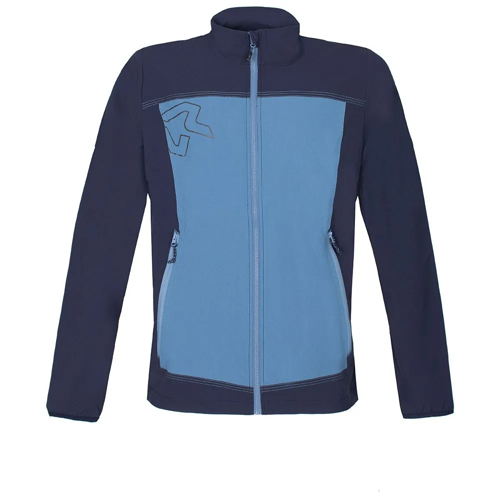 Rock experience Hunter softshell jacket Blue | Trekkinn