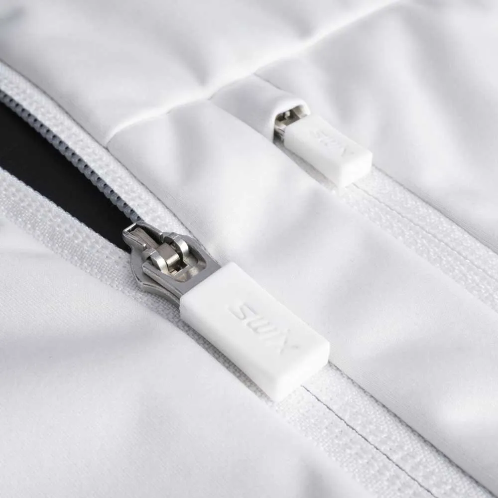 Swix Dynamic softshell jacket White | Snowinn