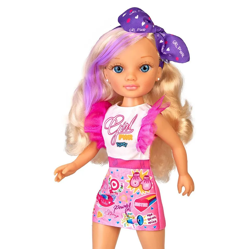 Nancy Muñeca Niña Power Rosa | Kidinn